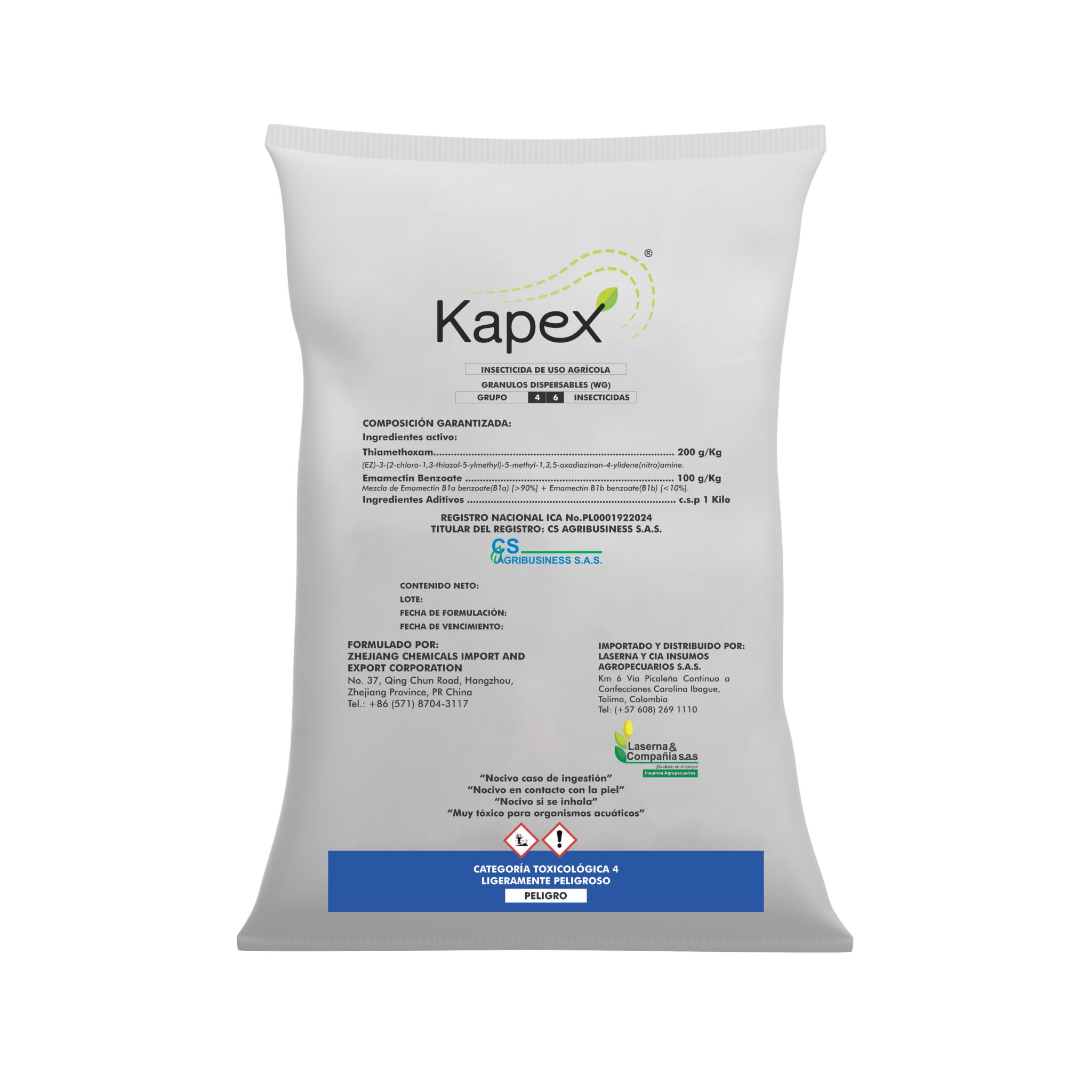KAPEX THIAMETHOXAM 200 + EMAMECTIN BENZOATE 100 – Laserna